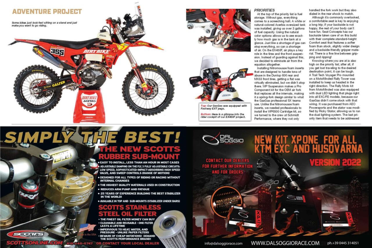 Dirt Bike Magazine GasGas EX450F Every Single Sunday & DBTV Build ...